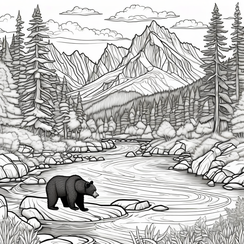 AI Coloring Creator – Free Printable AI Coloring Pages